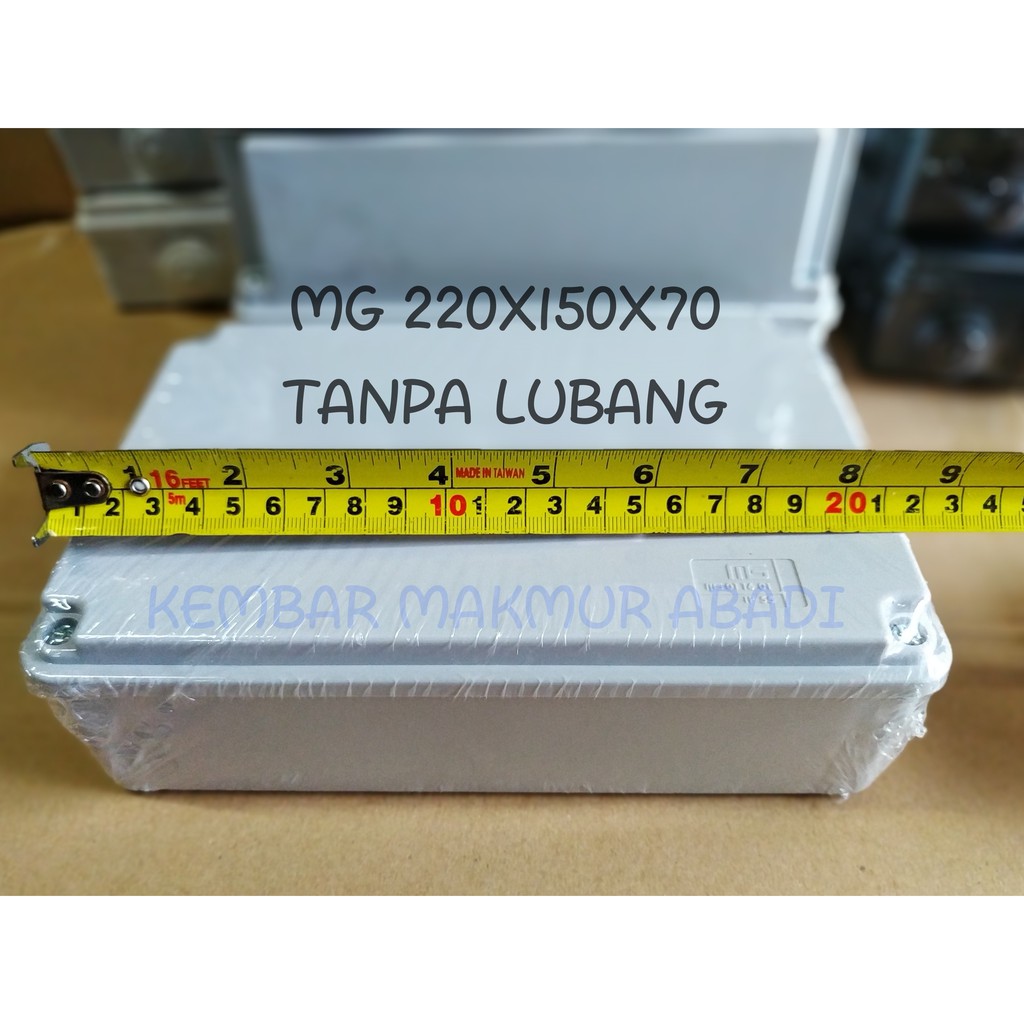 Jual DURADUS MG 220x150x70 POLOS / JUNCTION BOX / JANSION BOX KOTAK ...