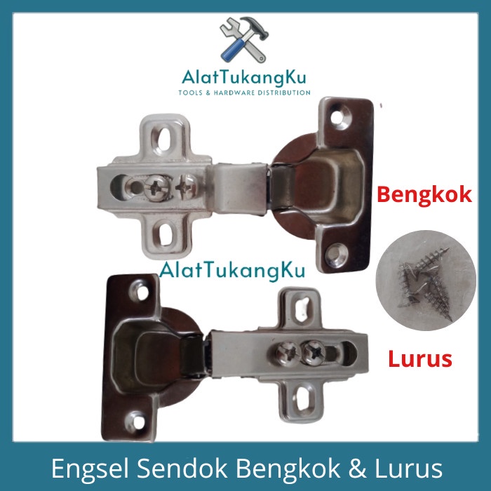 Jual Huben Engsel Sendok Tipe Lurus dan Bengkok PERPASANG / Engsel ...