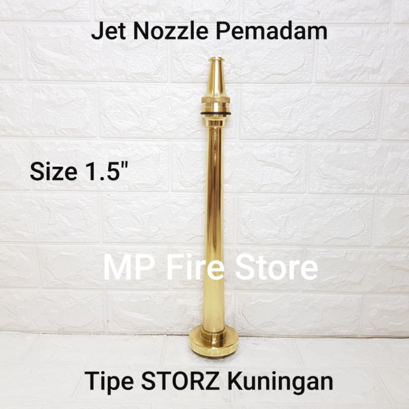 Jual FIRE JET NOZZLE PEMADAM STORZ 1.5 Inch KUNINGAN HYDRANT COUPLING ...