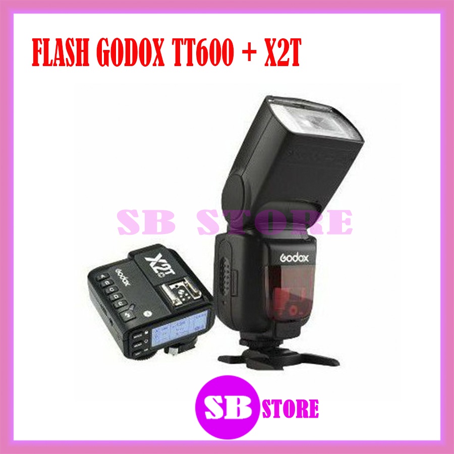 Jual Paket Speedlite Flash Godox TT600 tt 600 Universal + Trigger Godox ...