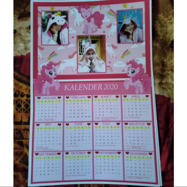 Jual kalender unicorn | Shopee Indonesia