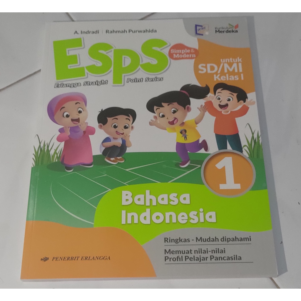 Jual Buku ESPS Bahasa Indonesia Kelas 1 Dan Kelas 2 SD Kurikulum Merdeka & Kunci Jawaban ...