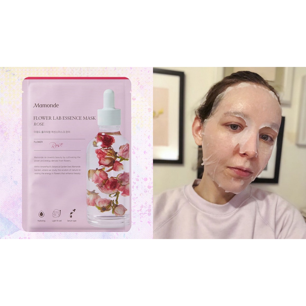 Jual Mamonde Flower Lab Essence Mask----Sheet mask/Masker mamonde ...