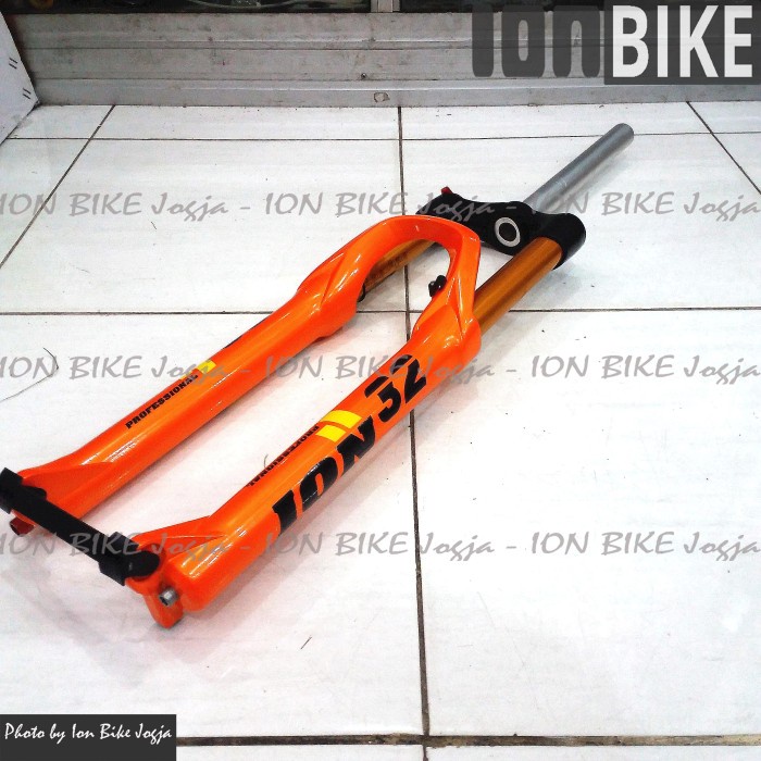 Jual Fork Sepeda MTB 27.5 ION UD32 Orange Air Travel 120 Qr Oversize ...