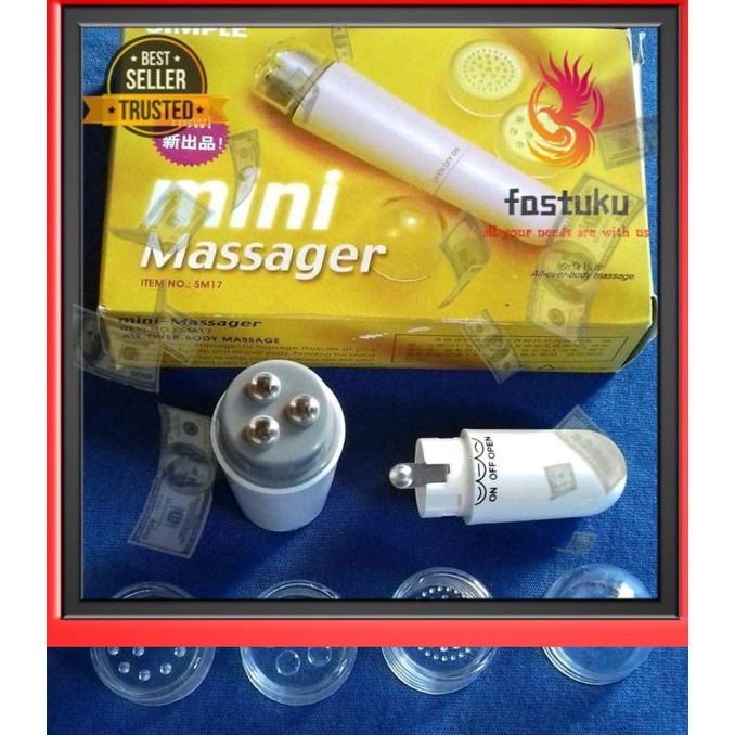 Jual MINI MASSAGER ALAT PIJAT WAJAH VIBRATOR PALING MURAH (ART. 9825 ...