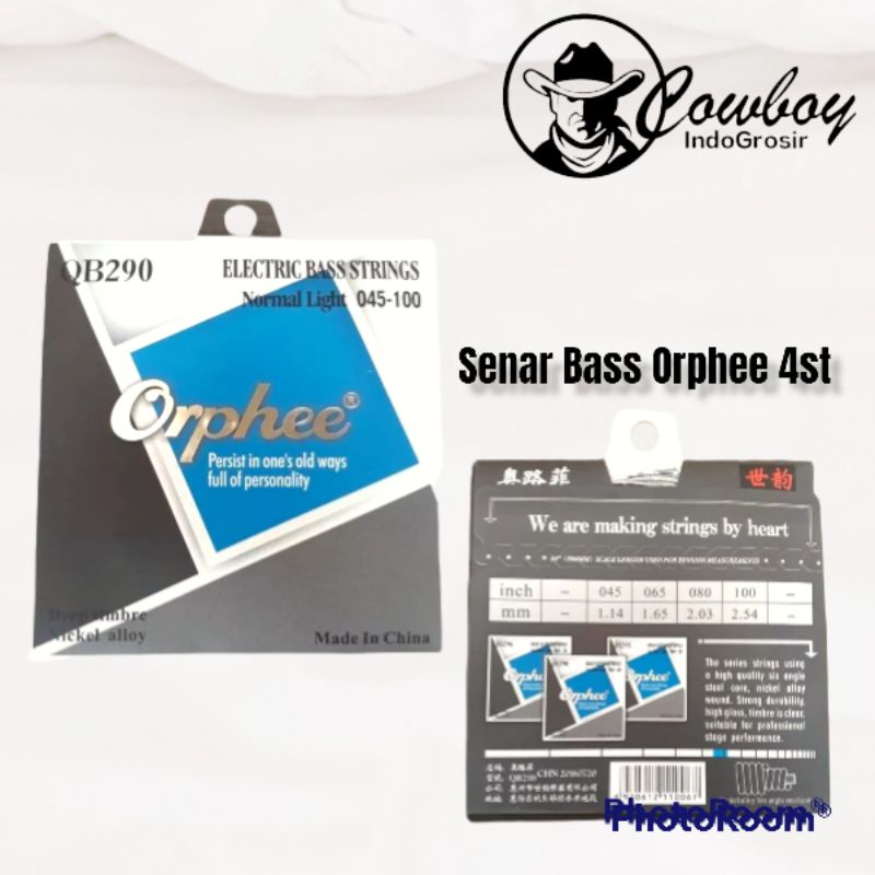 Jual Senar Bass Orphee 4 st Senar Bass Orphee QB 290 4 senar strings ...