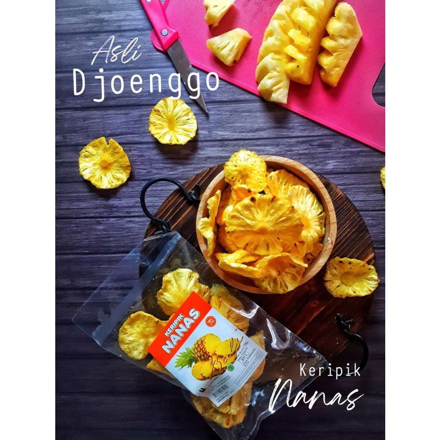 Jual KERIPIK NANAS (BERAT BERSIH 70 GRAM, VOLUME 350 GRAM) | Shopee Indonesia
