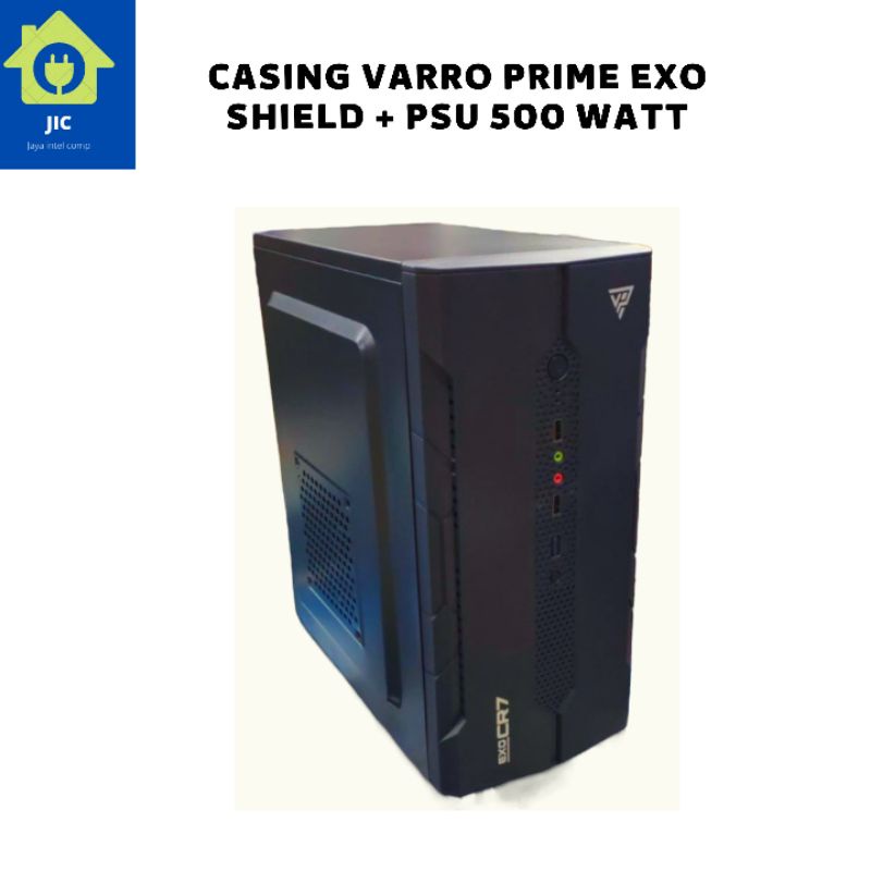 Jual CASING VARRO PRIME EXO SHIELD + PSU 500 WATT | Shopee Indonesia