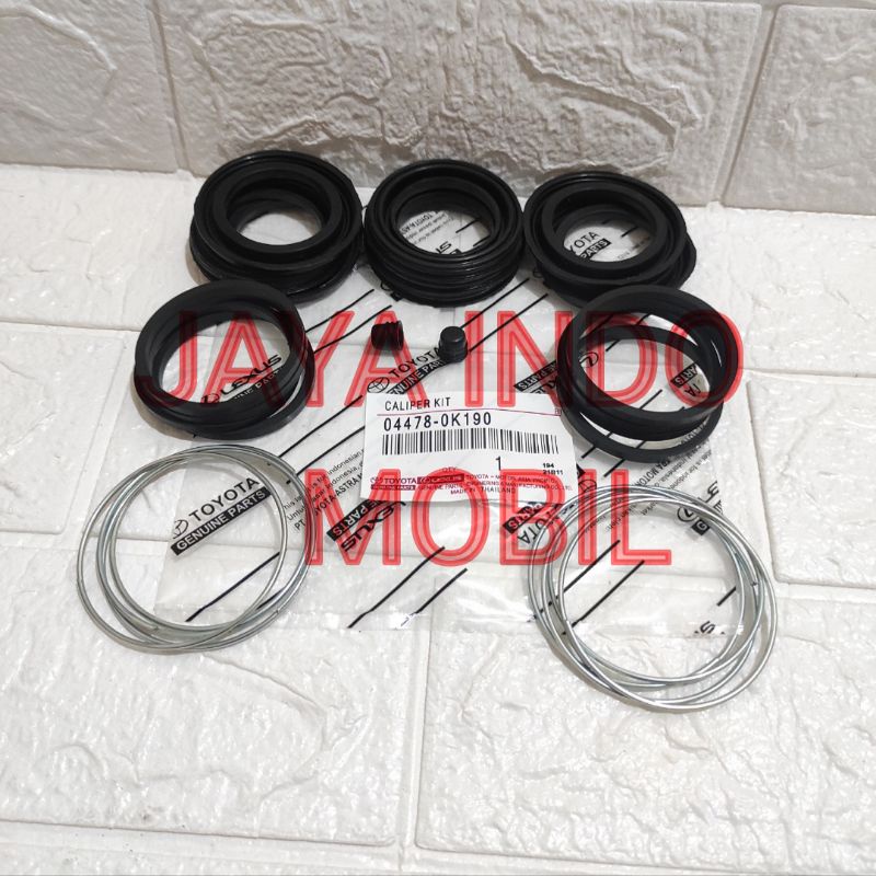 Jual Caliper Kaliper Kit Seal Rem Cakram Toyota Hilux REVO Fortuner VRZ Original 1Set | Shopee ...