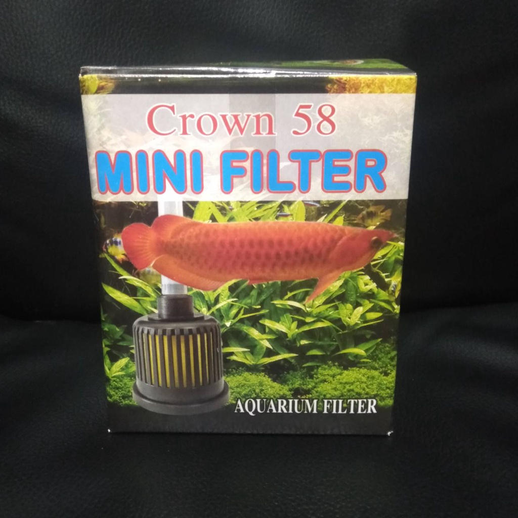 Jual MINI FILTER CROWN 58 FILTER INTERNAL AQUARIUM | Shopee Indonesia