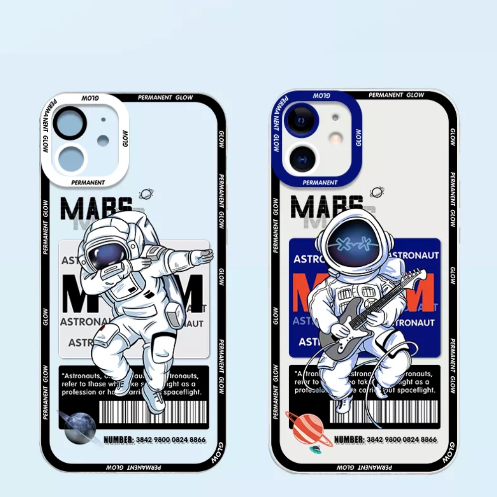 Jual Casing Samsung A04S Case Astronot Mars Permanent Glow Character ...
