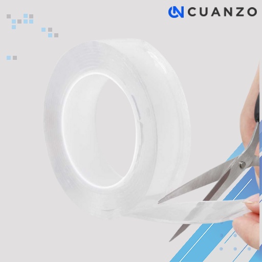 Jual Double Tape Perekat No Trace Washable Sticker / Lakban Timbal ...