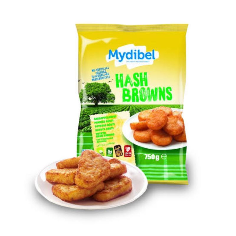 Jual mydibel hash brown/mydibel hash browns/mydibel waffles/mydibel ...