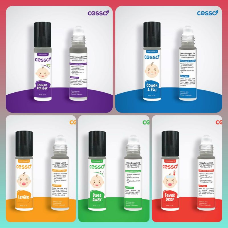 Jual [COD] Cessa Natural Essential Oil (Baby) Untuk Usia 0-2 Tahun ...