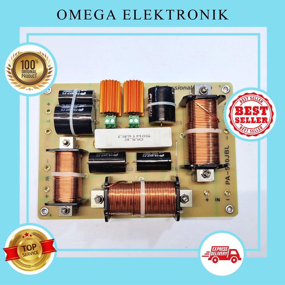 Jual Crossover 3 way PA-500JBL/Crossover Pasif 3 Way PA-500 JBL (harga di iklan untuk 1pcs ...