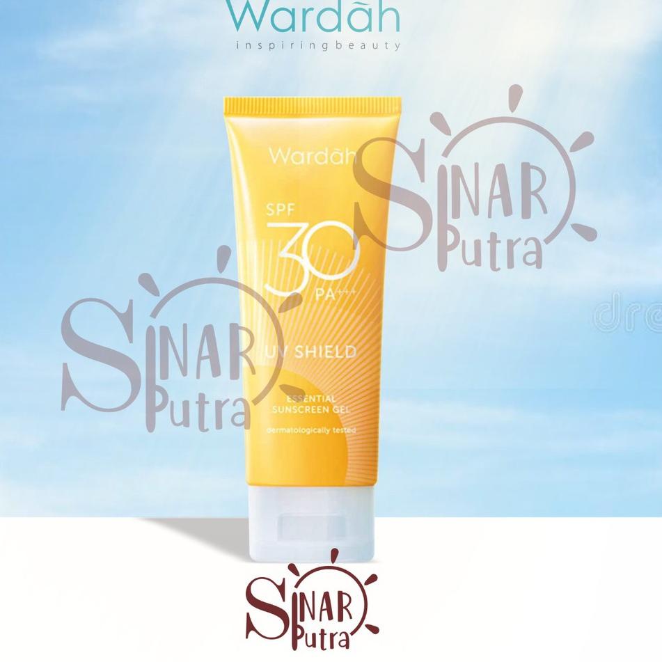 Jual Trend - WARDAH UV SHIELD ESSENTIAL SUNSCREEN GEL SPF 30 KUNING !! | Shopee Indonesia