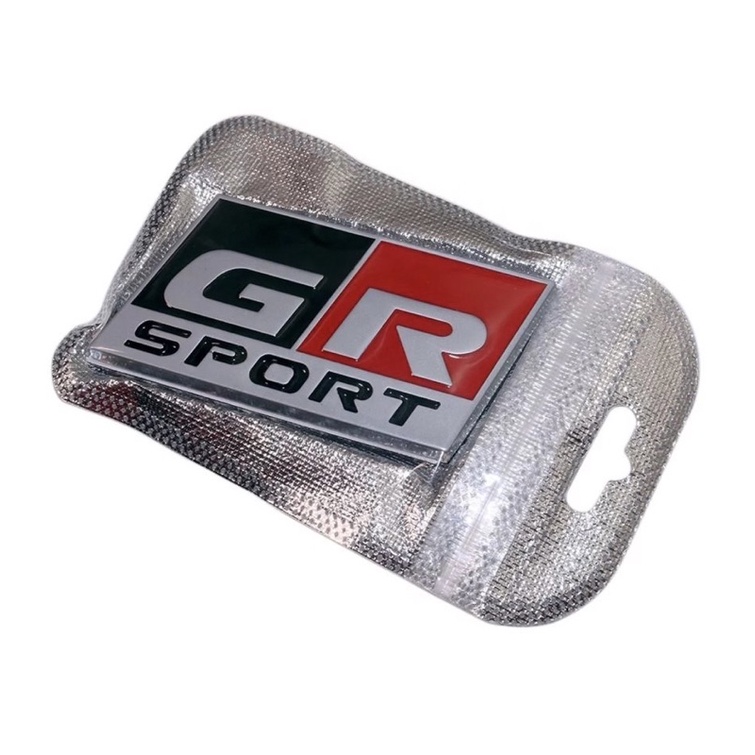 Jual Emblem Mobil GR sport Metal-Silver | Shopee Indonesia