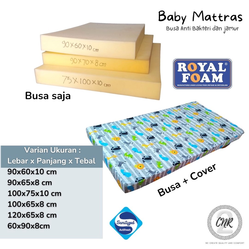 Jual Busa matras box baby tebal empuk cocok untuk bayi baru lahir merk ...