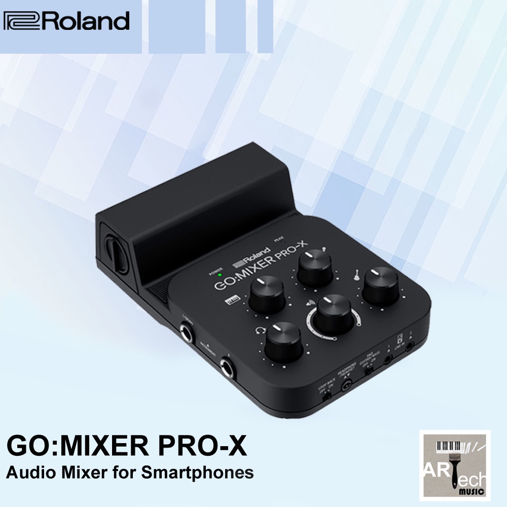 Jual Roland Go Mixer Pro-X / GoMixer Pro X Audio Mixer for Smartphones ...