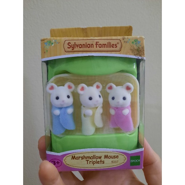 Jual sylvanian marshmallow mouse triplets | Shopee Indonesia