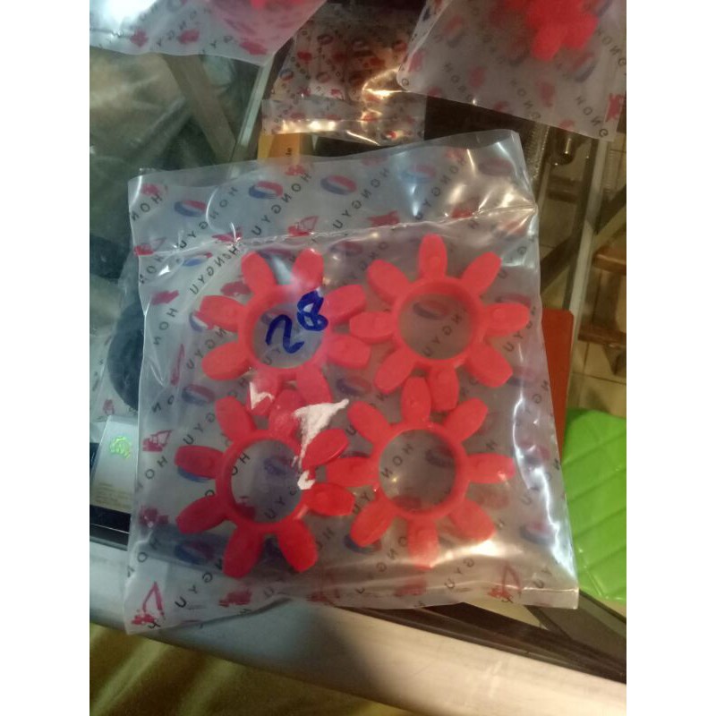 Jual Gr-28 rubber coupling rotex karet kopling flexibel karet rotex ...