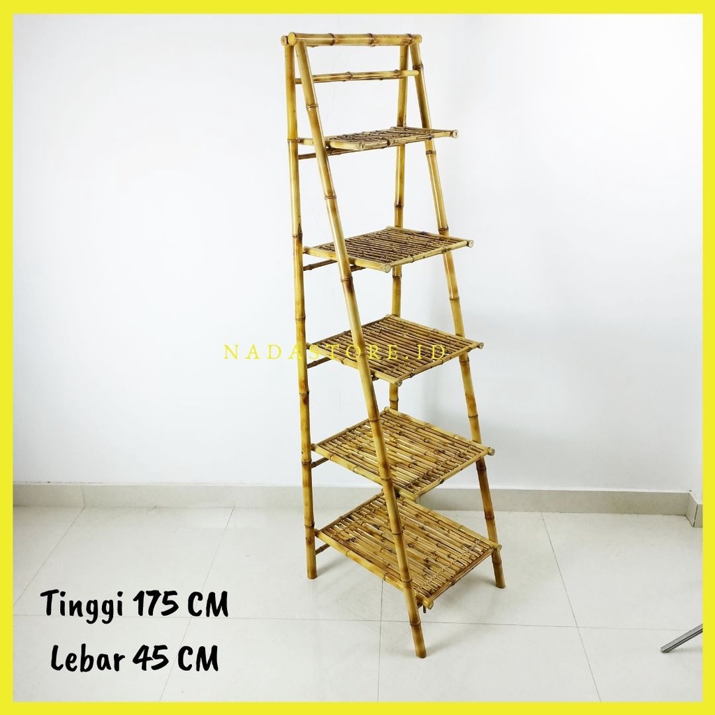 Jual RAK SUSUN BAMBU CENDANI / RAK SUSUN DEKORATIF SERBAGUNA BISA ...