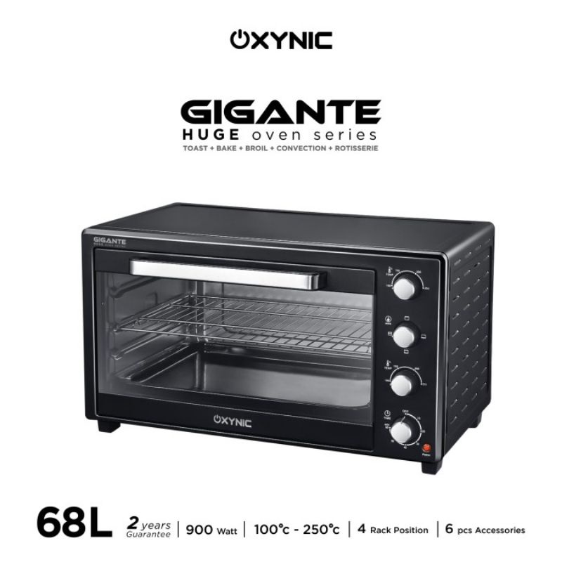Jual OXYNIC GIGANTE OVEN LISTRIK Huge Giant Oven 68 Liter 900 watt ...