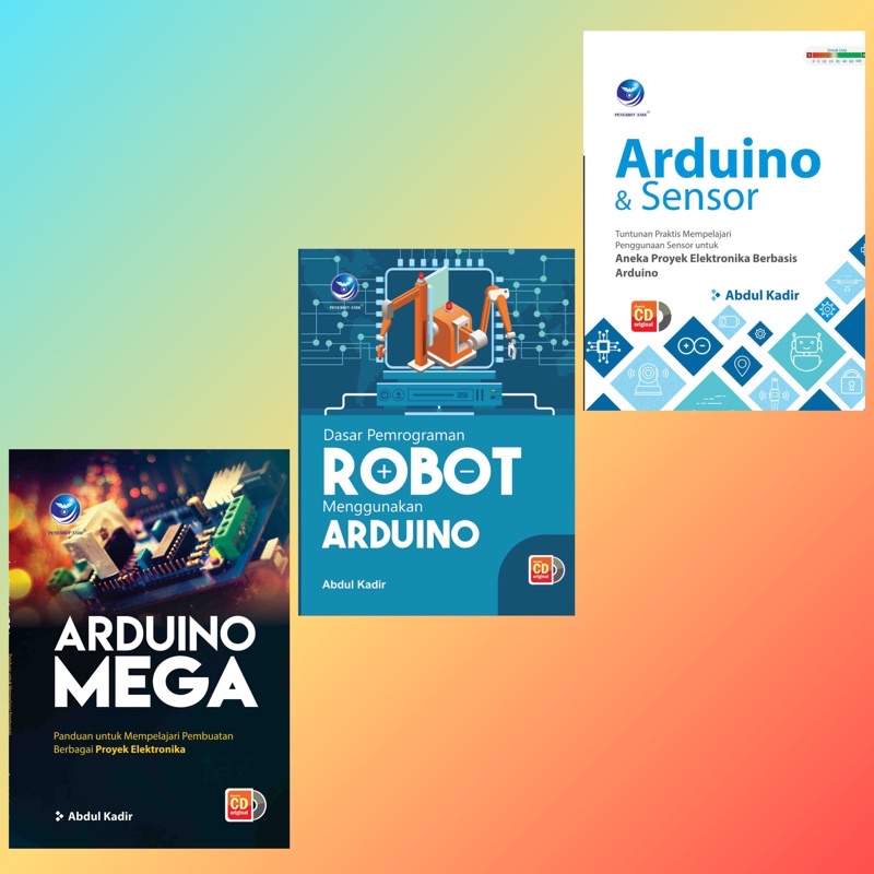 Jual Buku Paket Arduino Mega Arduino Dan Sensor Robot Arduino Shopee