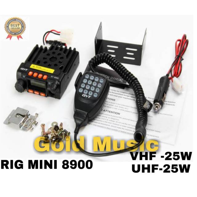 Jual Radio Rig Mini 8900 Duelband VHF-UHF | Shopee Indonesia