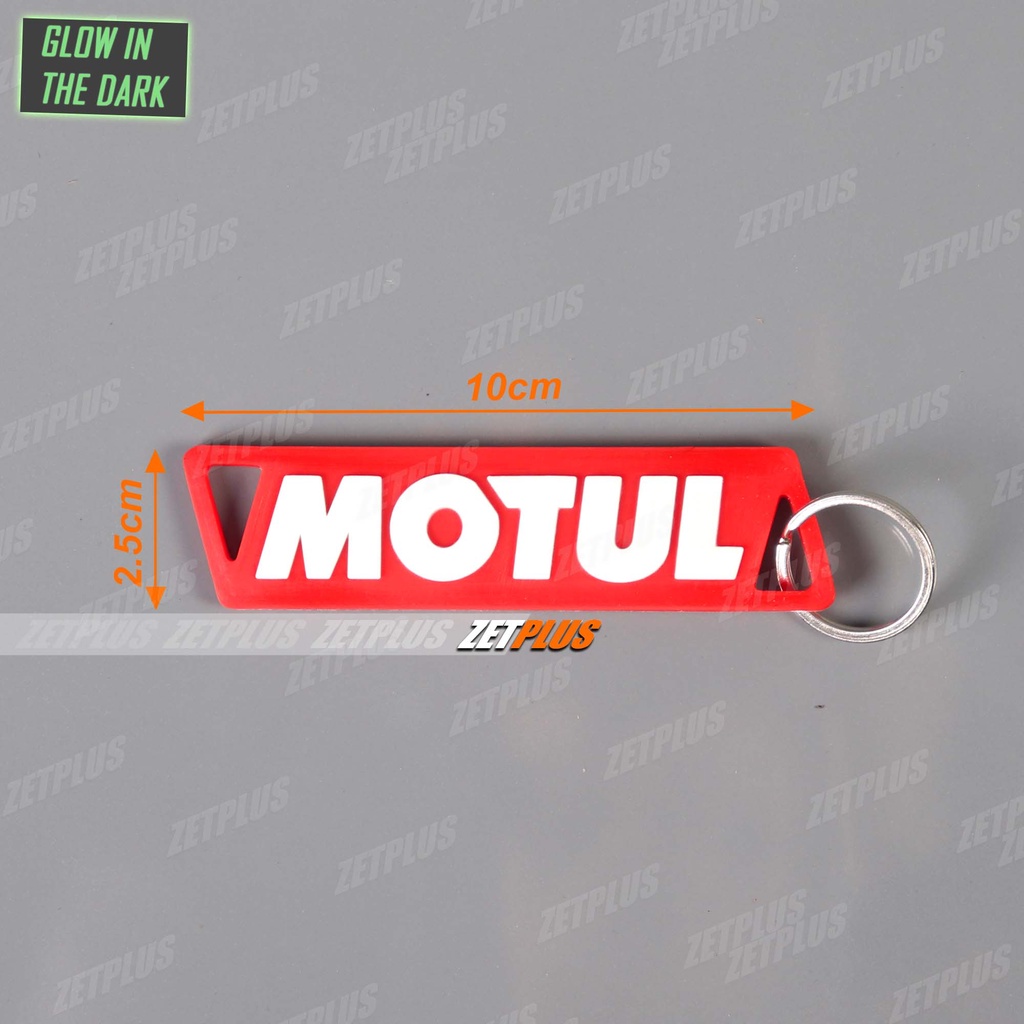 Jual MOTUL KEYCHAIN (glow in the dark) /gantungan kunci otomotif ganci ...