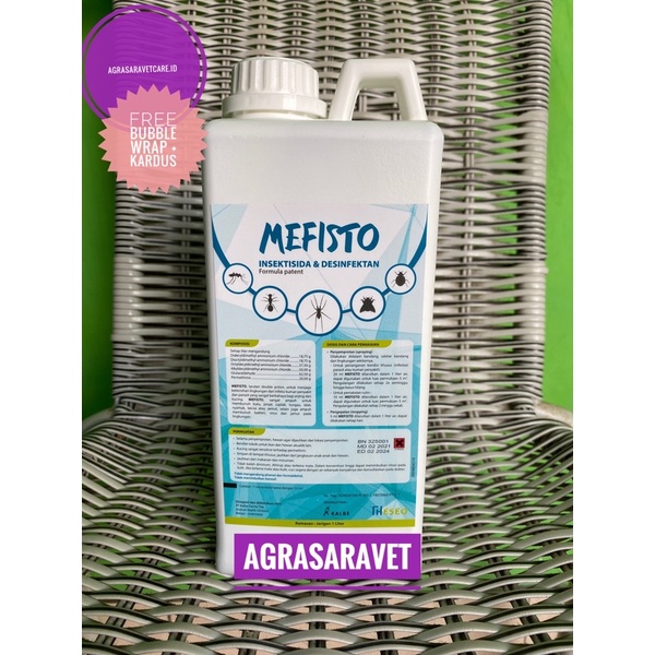 Jual Mefisto 1 Liter Desinfektan Dan Insektisida Ampuh Untuk Bakteri ...