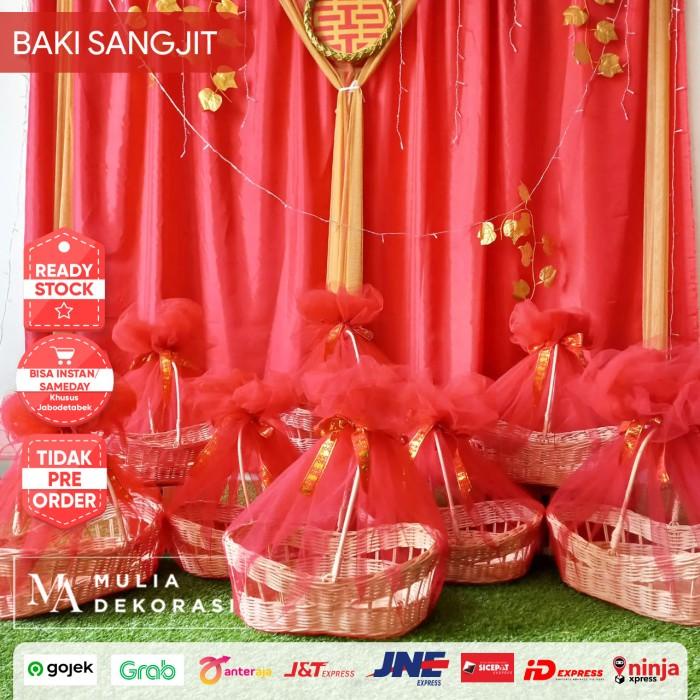Jual Paket Dekorasi Diy Backdrop Sangjit Premium Baki Sangjit Shuang Xi ...