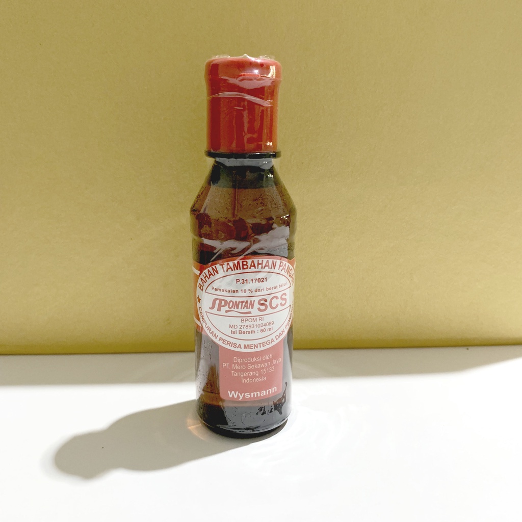 Jual Cake Softener Pelembut Kue SPONTAN SCS Wysmann Botol 60 ml ...