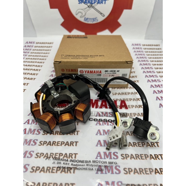 Jual SPOOL ASSY STATOR YAMAHA FORCE 1 F1Z F1ZR 4NS ORI | Shopee Indonesia
