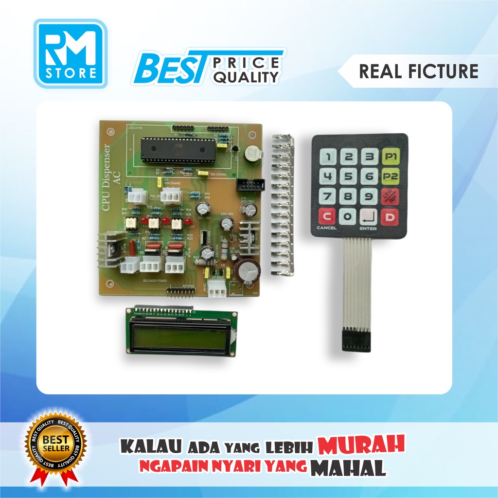 Jual CPU PERTAMINI POM MINI POMPA AC SUPPORT SELENOID+ KEYPAD STIKER ...