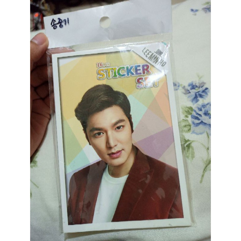 Jual Sticker Pack Lee Min Ho dan Song Joong Ki (MADE IN KOREA - ASLI ...