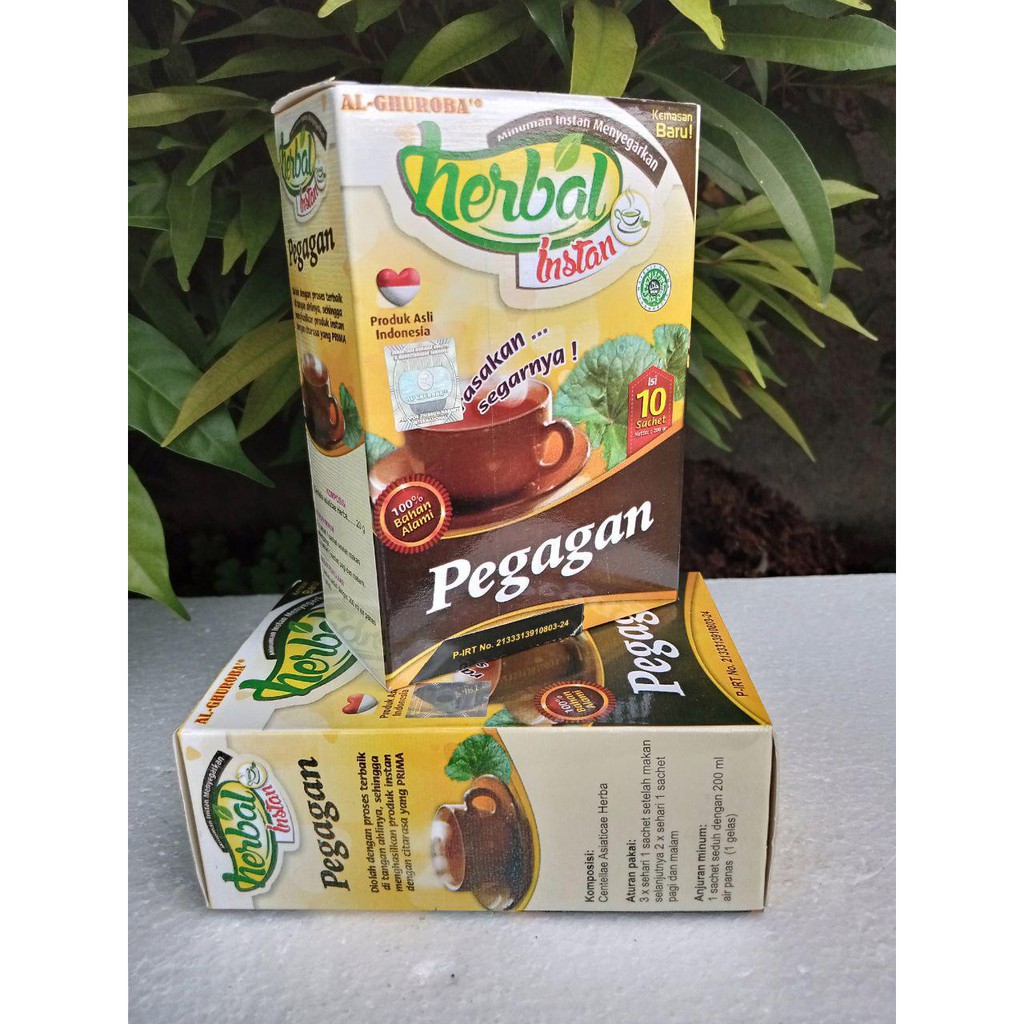 Jual Instan Pegagan Original Minuman Herbal Segar Sehat 200gr Al ...