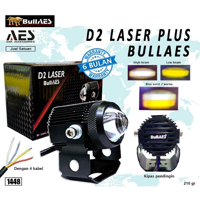 Jual MINI LED D2 PRO 15 - 20 watt ALL NEW MODEL UPGRADE D2+ ORIGINAL ...