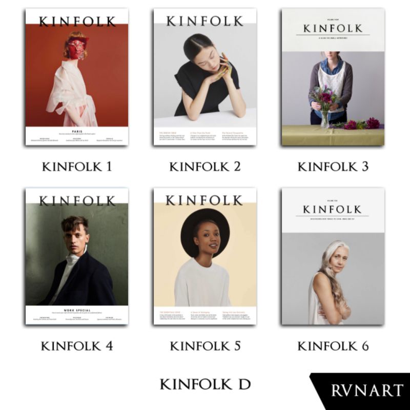 Jual Kinfolk Cover Magazine/Cover Majalah untuk Properti foto Kinfolk ...