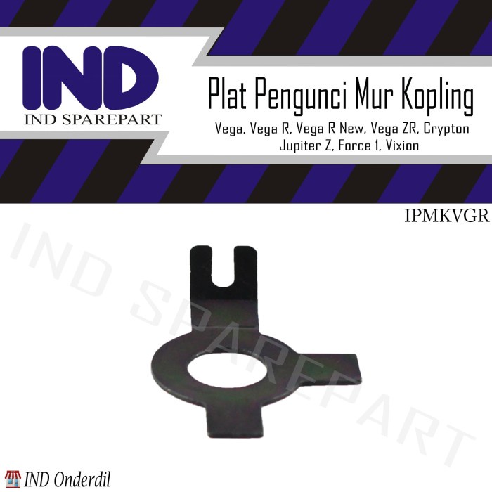 Jual IND Onderdil Plat-Besi Pengunci Mur Kopling Vega R New/Jupiter Z ...