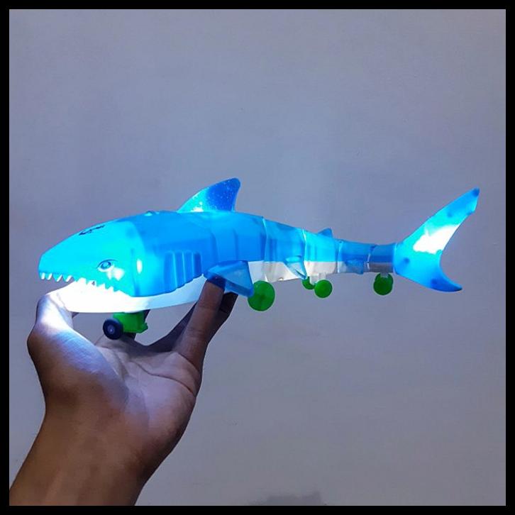 Jual Mainan Ikan Hiu Bisa Jalan -Baby Shark Non Remote Control Anak ...