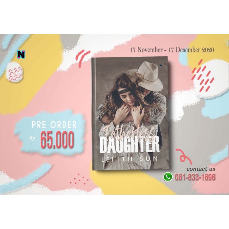 Jual Novel Fatherless Daughter by Lilith Sun | Shopee Indonesia