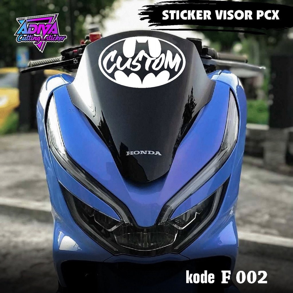 Jual STIKER CUSTOM NAMA VARIASI VISOR PCX | Shopee Indonesia