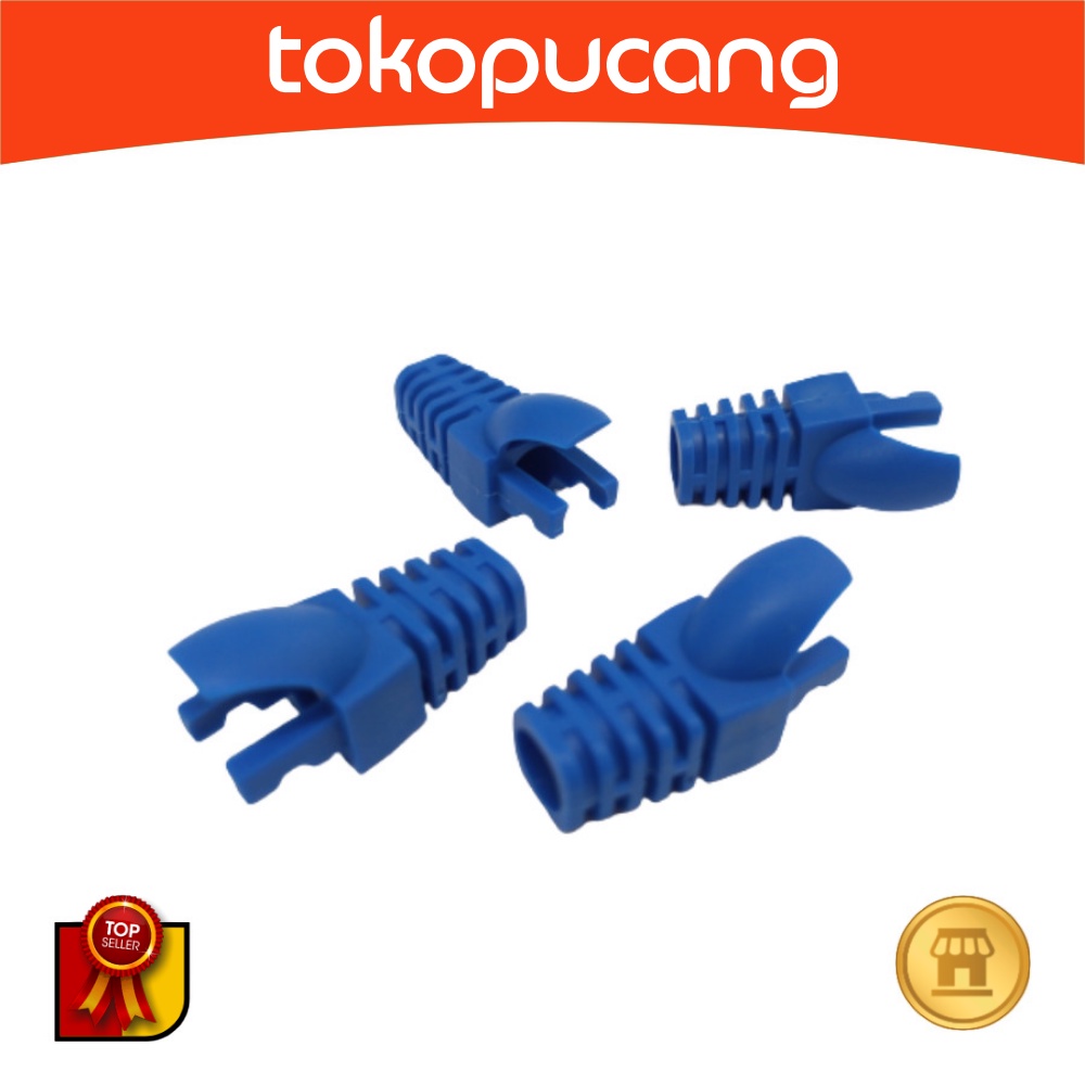 Jual Plugboot plug boot cap rj45 pelindung lan konektor RJ 45 | Shopee ...