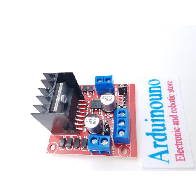 Jual PE478457- MODULE H-BRIDGE DUAL DRIVER MOTOR L298 L298N ARDUINO 298 ...