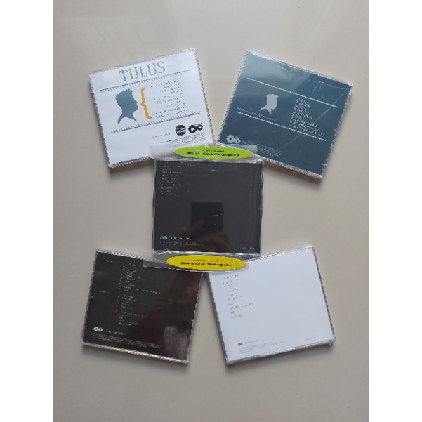 Jual CD TULUS PAKET ALBUM SET (3 ALBUM / 4 ALBUM /4 FULL ALBUM/ 5 ALBUM ...