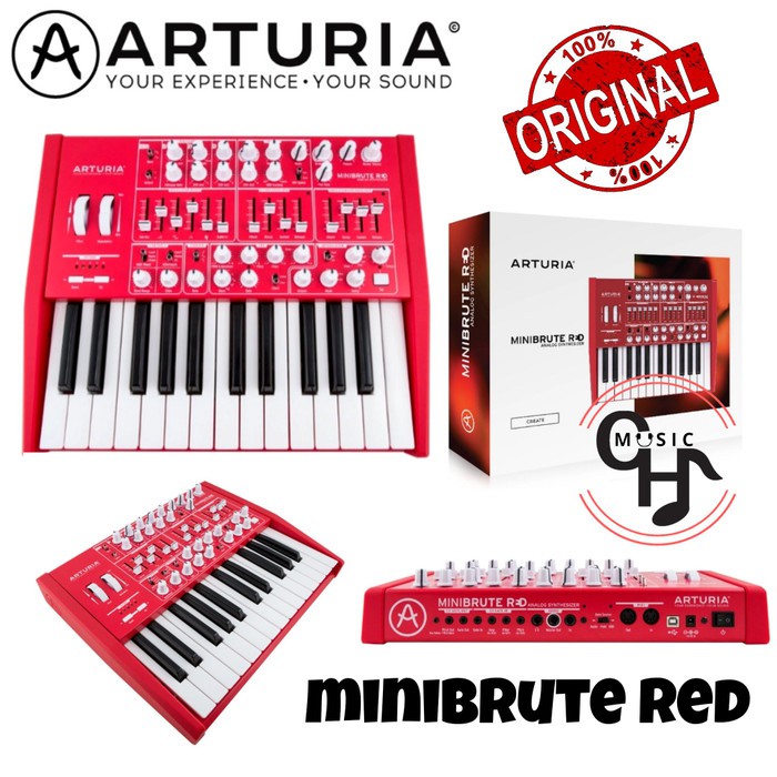 Jual arturia minibrute mini brute red | Shopee Indonesia