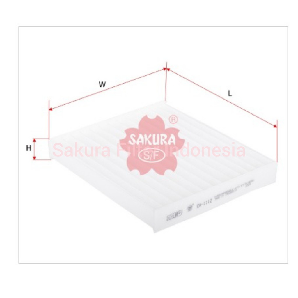 Jual Filter Cabin/AC Toyota Vios, Yaris, Innova, Altis, Hilux Sakura CA ...