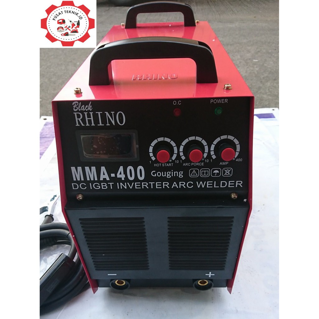 Jual RHINO 400A 3PHASE MESIN LAS INVERTER 400 A RHINO TRAFO LAS IGBT 3 ...