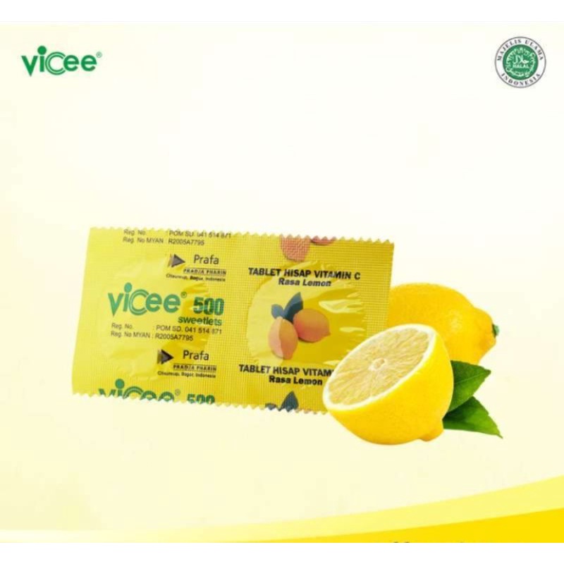 Jual Vicee 500mg Vitamin C Tablet | Shopee Indonesia